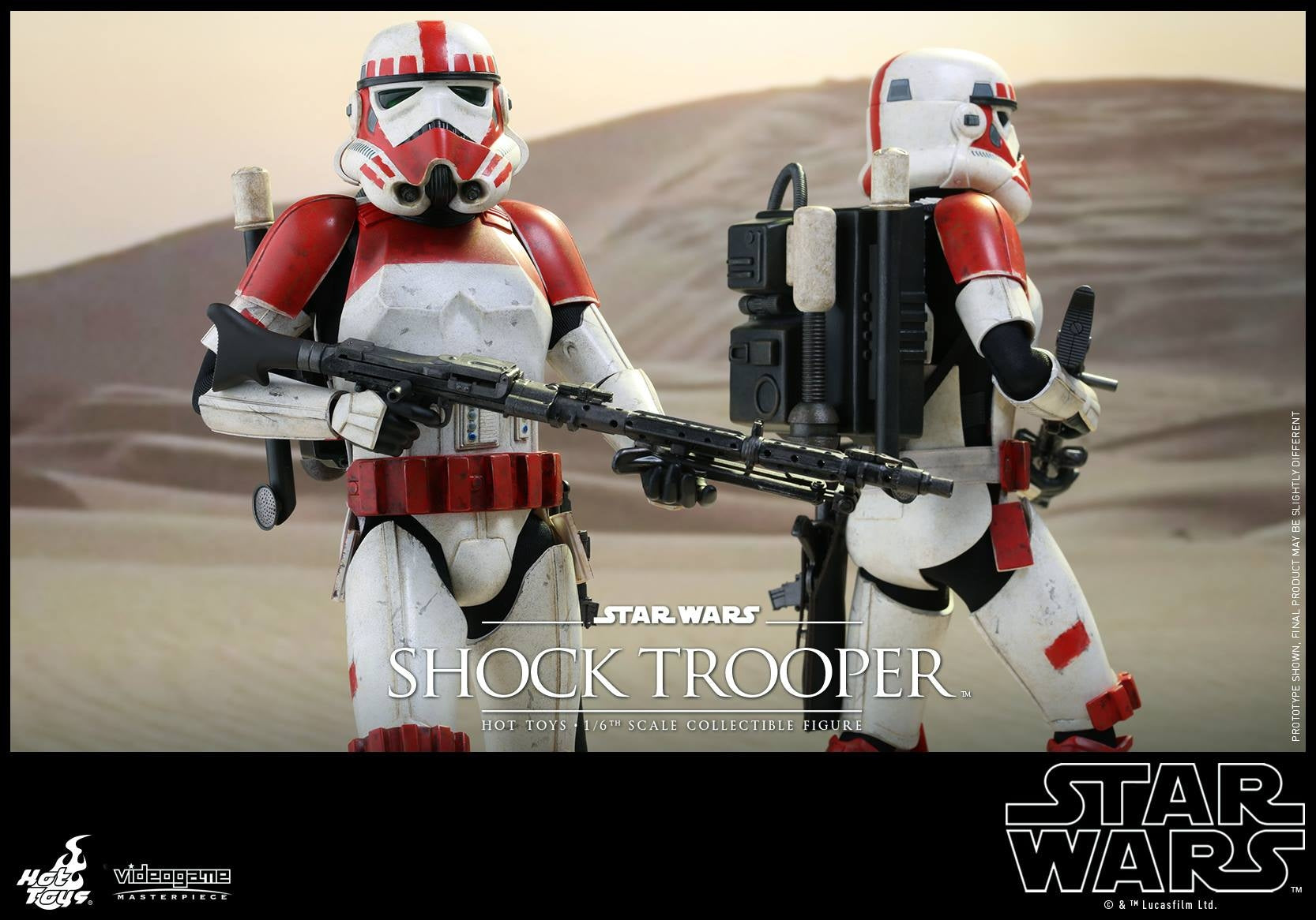 Hot Toys – VGM20 – Star Wars Battlefront: 1/6th scale Shock Trooper ...
