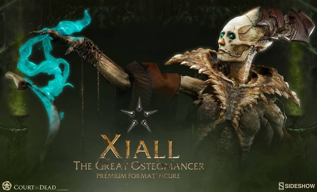 Sideshow Collectibles - Court of the Dead : Xiall the Great Osteomancer ...