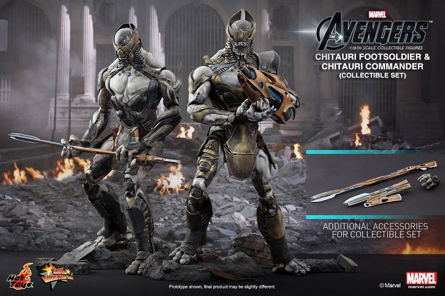 Hot Toys - Chitauri Commander & Chitauri Footsoldier Set – Primo ...