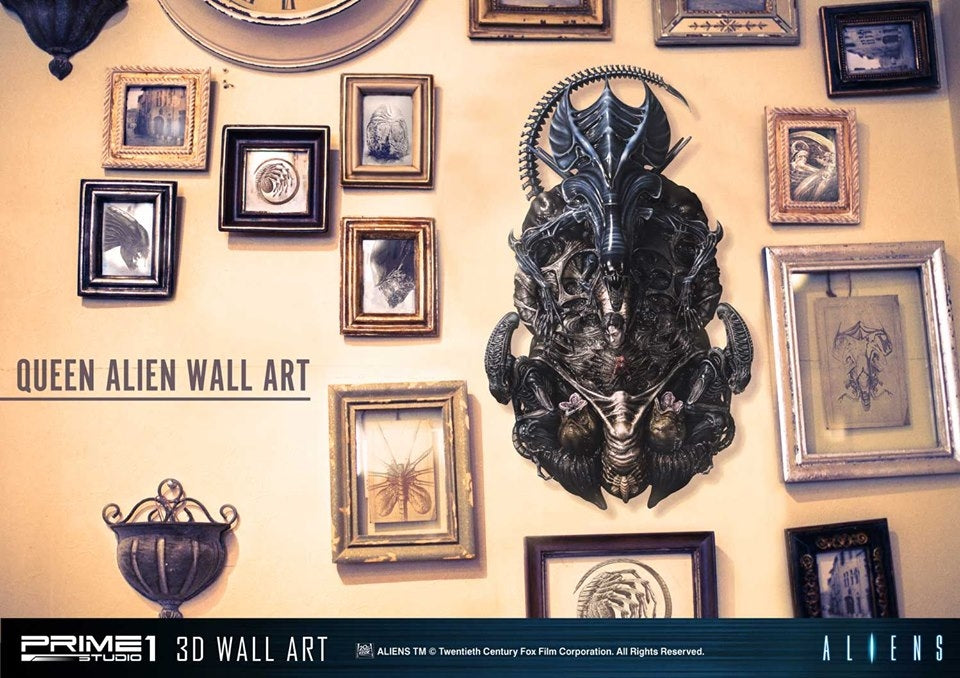 PRIME1 STUDIO - WAAL-04: QUEEN ALIEN WALL ART (ALIENS FILM) – Primo ...