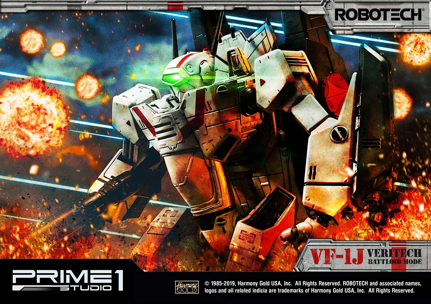 PRIME1 STUDIO - PMRT-05: VF-1J OFFICER’S VERITECH BATTLOID MODE ...