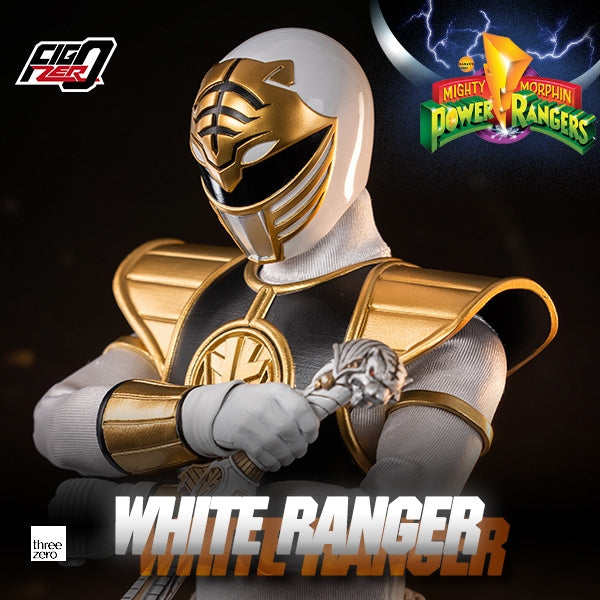 ThreeZero - Mighty Morphin Power Rangers 1/6 White Ranger (Retail ...