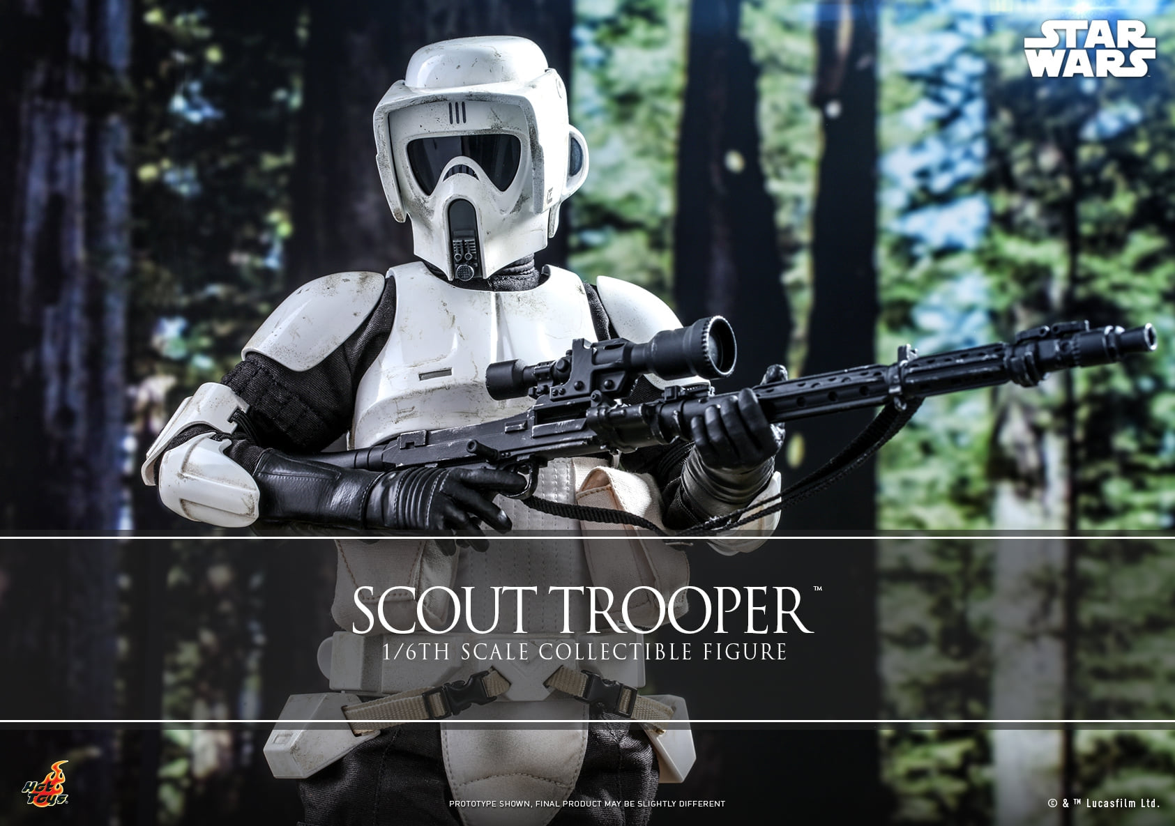 Hot Toys - MMS611 - Star Wars: Return of the Jedi - 1/6th scale Scout ...