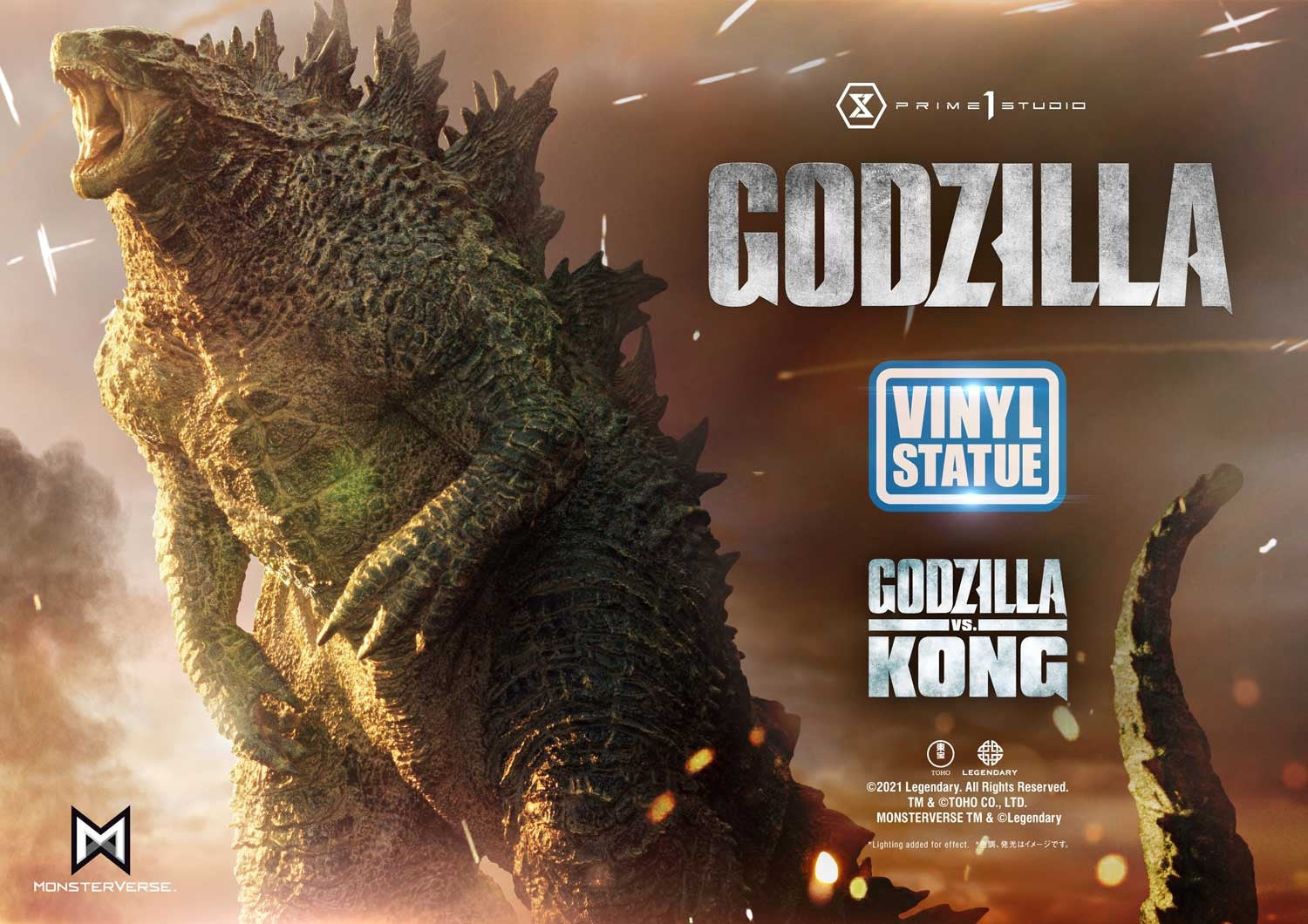 PRIME1 STUDIO - UDMGVK-04VS: GODZILLA (GODZILLA VS. KONG) – Primo ...