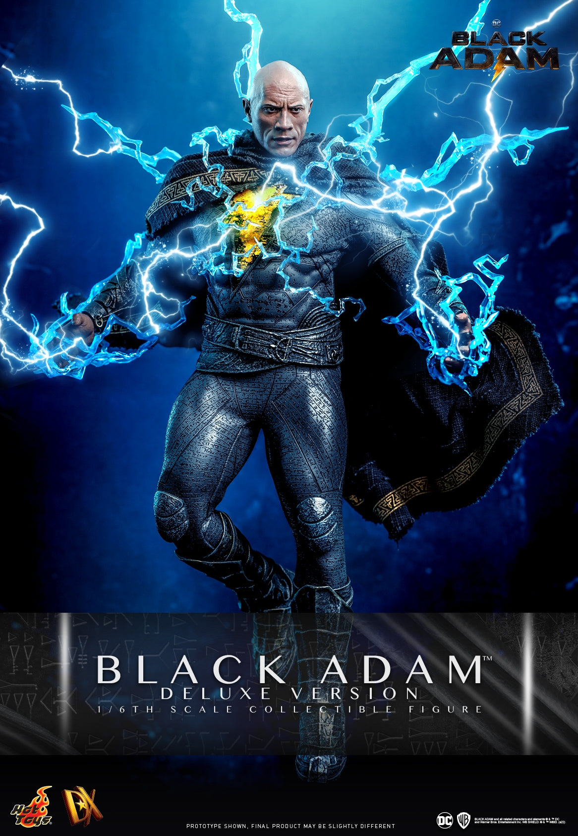 Hot Toys - DX30 - Black Adam - 1/6th scale Black Adam (Deluxe Version ...