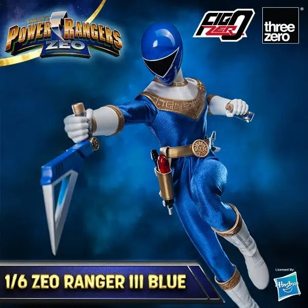 Threezero - Power Rangers Zeo - FigZero 1/6 Zeo Ranger III Blue – Primo ...