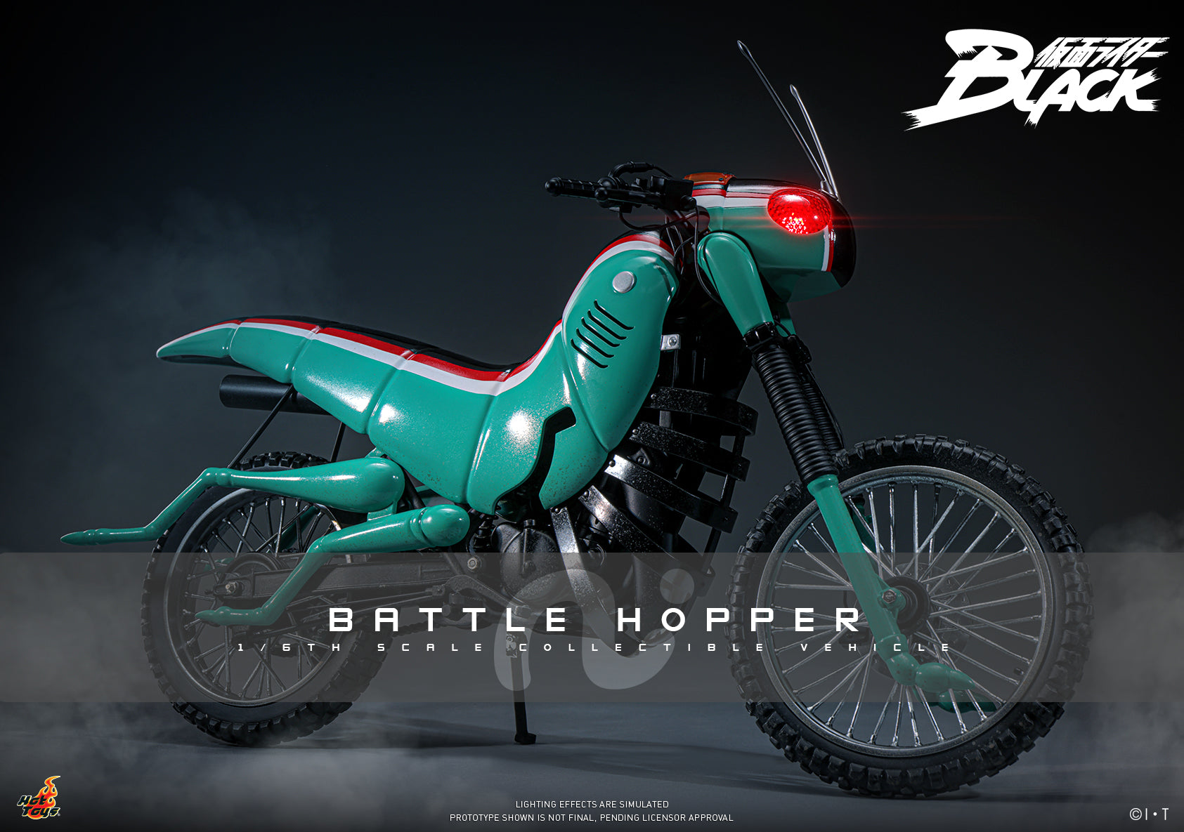 Hot Toys - TMS161 - Kamen Rider Black - 1/6th scale Battle Hopper ...