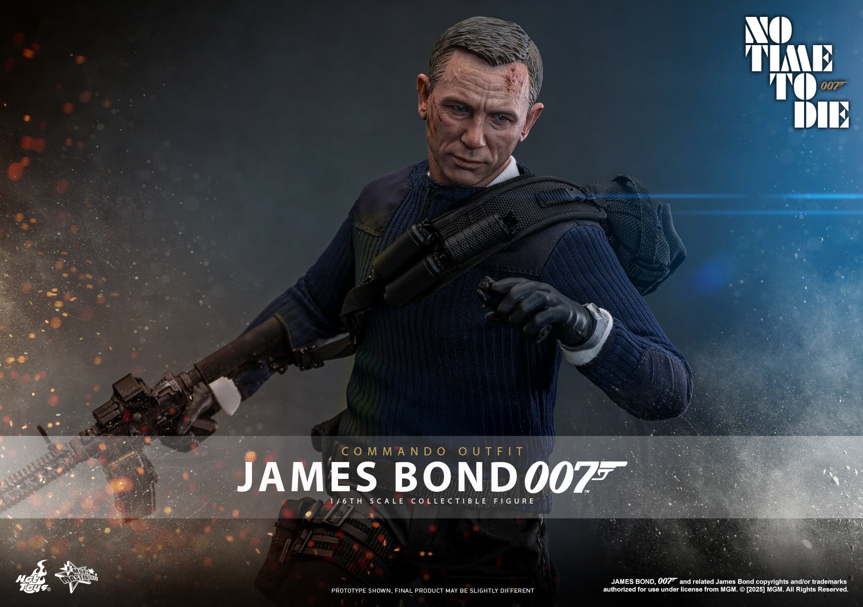 Hot Toys - MMS804 - No Time To Die - 1/6th scale James Bond (Commando ...