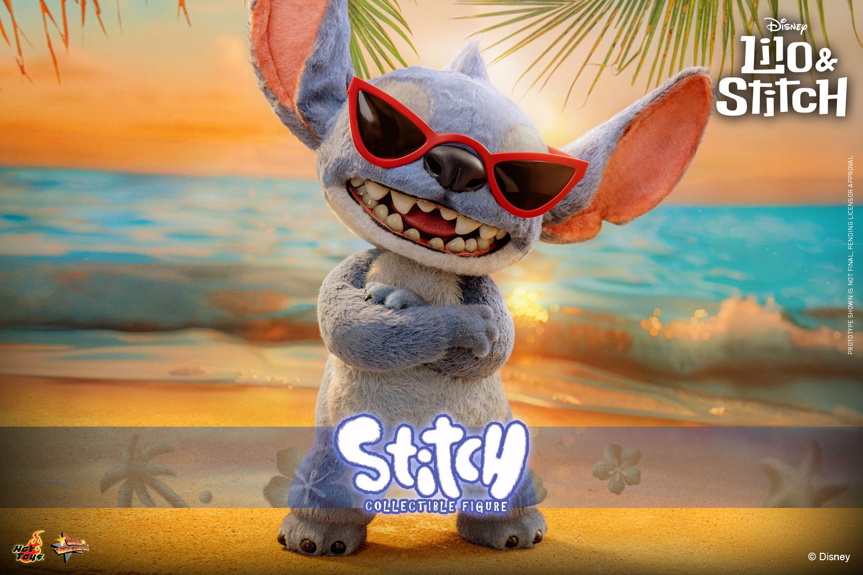 Hot Toys P.O- MMS815 - Lilo & Stitch - Stitch Collectible Figure ...
