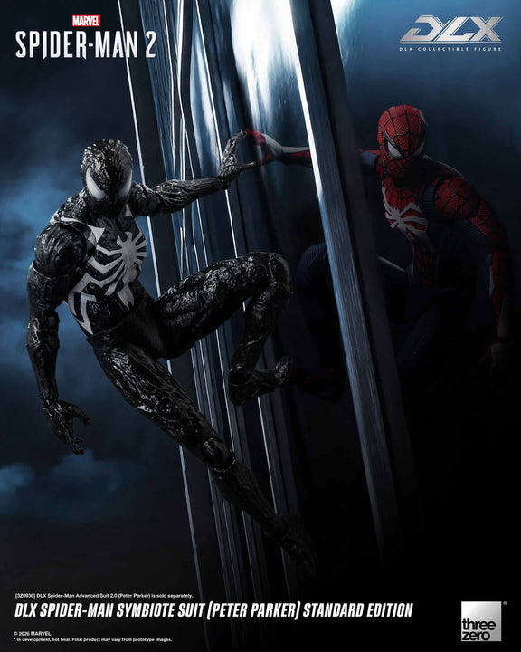 Threezero - 3Z0966 - Marvel's Spider-Man 2: DLX Spider-Man Symbiote ...