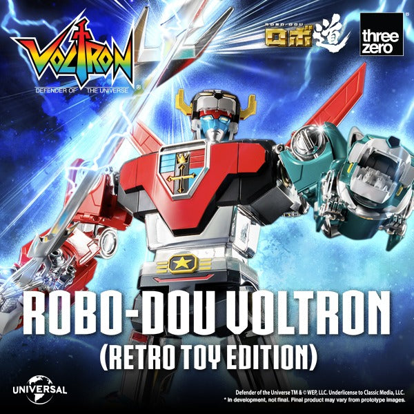 Threezero - Voltron: Defender of the Universe ROBO-DOU Voltron (Retro ...